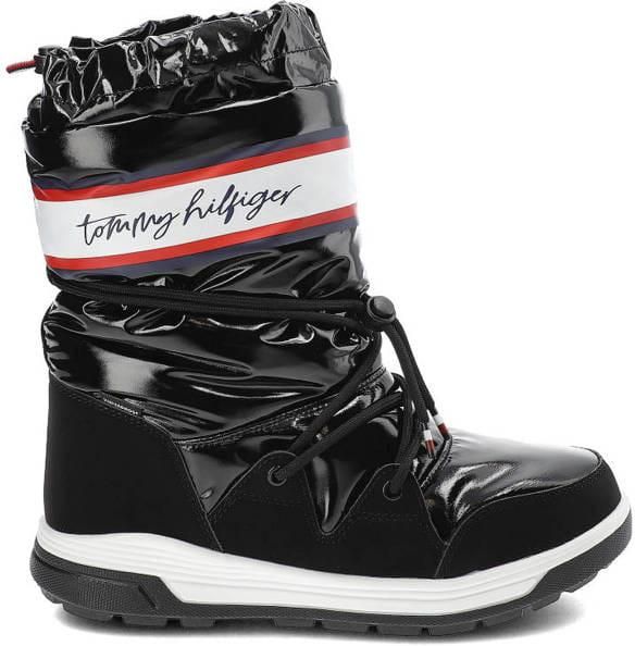 Śniegowce damskie Tommy Hilfiger T4A6-32436-145999 BLACK/SNOW BOOT (35, Czarny) - Ceny i opinie ...