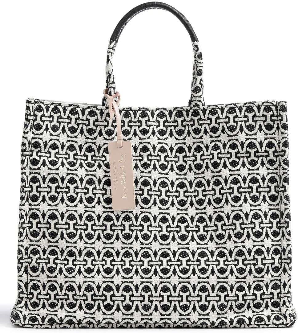 Coccinelle Never Without Bag Monogram Torba na zakupy biały/czarny ...