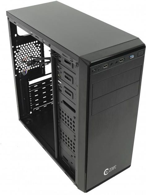Obudowa komputerowa Obudowa do komputera ZENPC Office Black - Opinie i ...