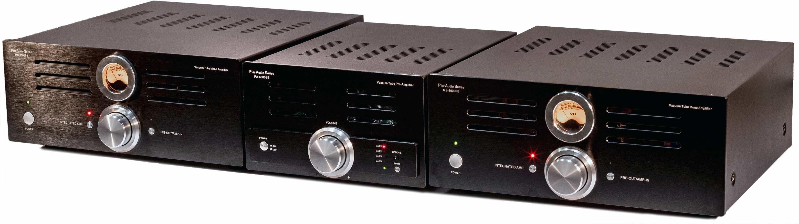 Wzmacmiacz audio Pier Audio PA-8000 SE + MS-8000 SE czarny - Opinie i ...