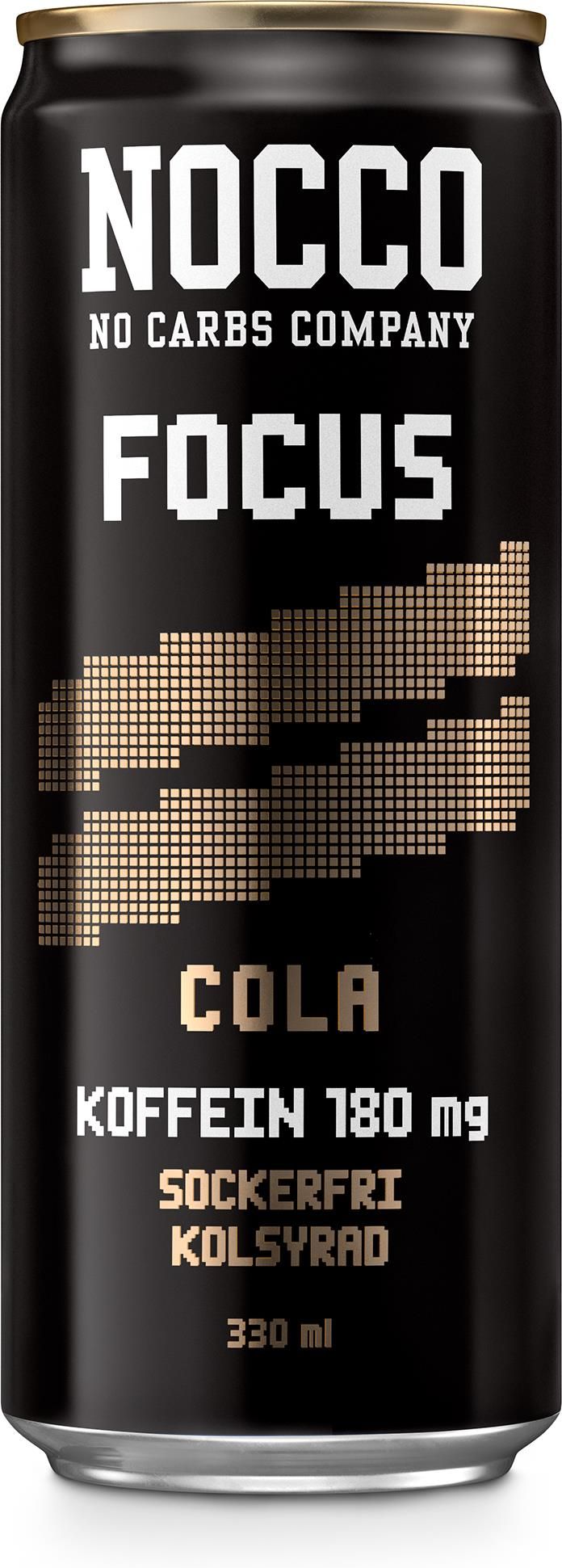 Nocco Focus Cola Napój Gazowany 330ml - Ceny i opinie - Ceneo.pl