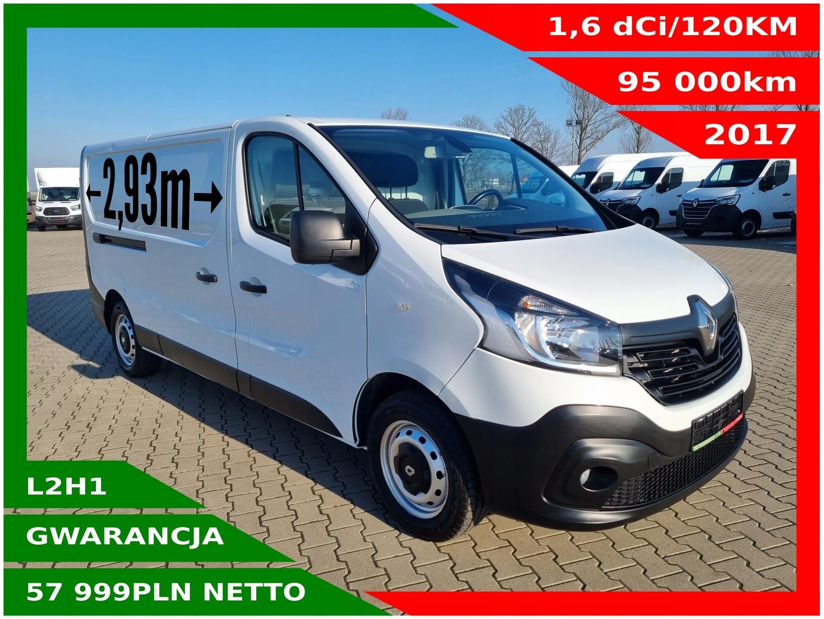 RENAULT TRAFIC LONG 1,6dCI/120KM KLIMA TEMPOMAT - Opinie i ceny na Ceneo.pl
