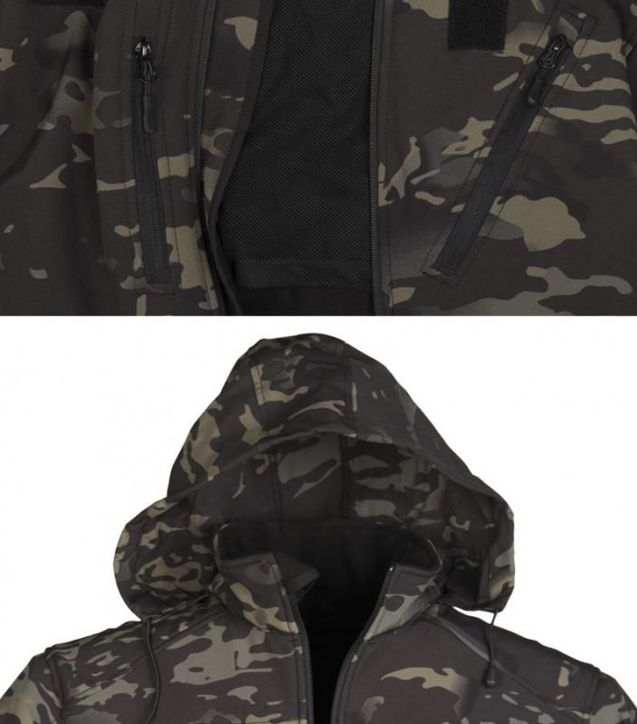 Mil-Tec Kurtka Softshell Scu Black Multitarn Jacket Xxl (711214) - Ceny ...