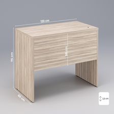 Drewniany stół biurowy, stolik pod komputer, stół do pracy, stół do ...