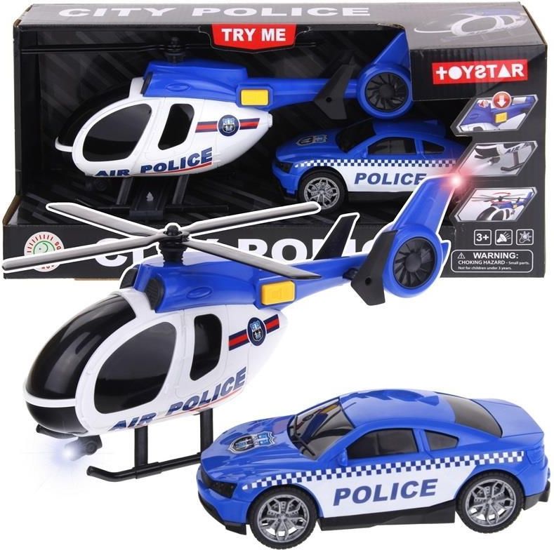 Samolot Helikopter Policyjny Radiowóz Auto Dźwięki - Ceny i opinie ...