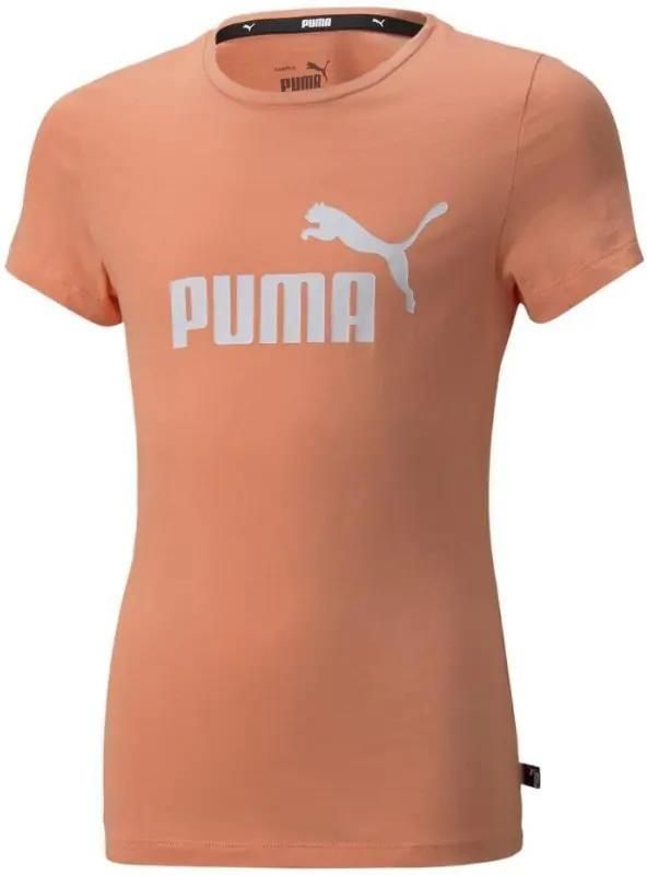Koszulka Puma ESS Logo Tee G Jr 587029 (kolor Pomarańczowy, rozmiar ...