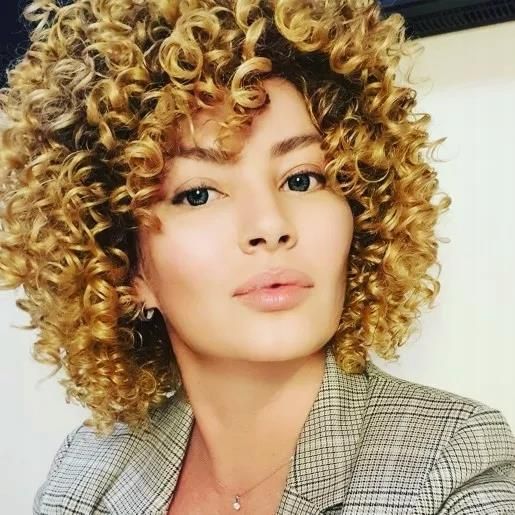 Peruka_Exclusive Peruka Afro Loki Blond Ombre Krecone - Ceny i opinie ...