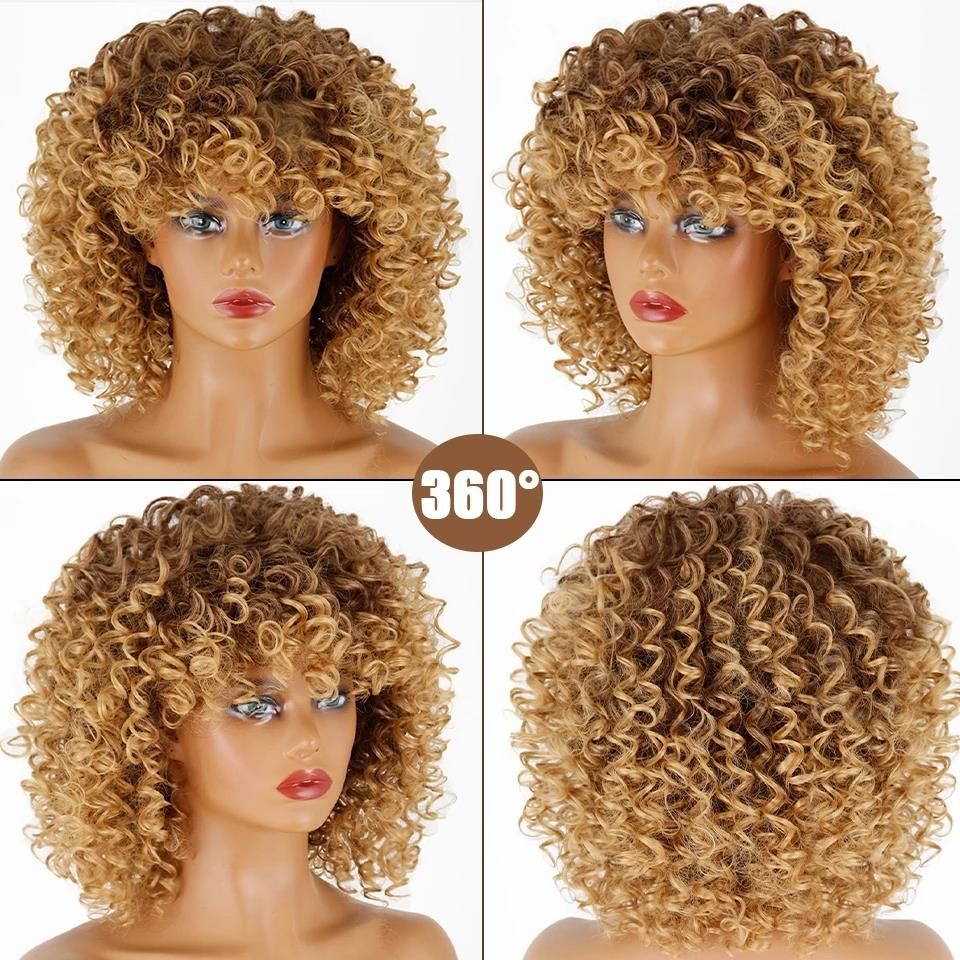 Peruka_Exclusive Peruka Afro Loki Blond Ombre Krecone - Ceny i opinie ...