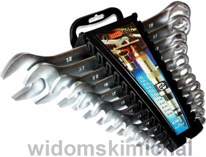 Mar-Pol Klucze płasko-oczkowe 6-32 mm satynowane M58113 - Opinie i ceny ...