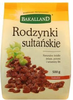 Bakalland Rodzynki Sułtańskie 500g - Ceny i opinie - Ceneo.pl