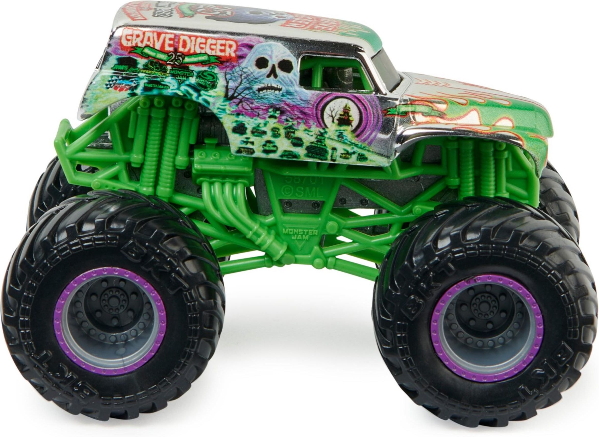Spin Master Monster Jam Superterenówka Grave Digger W Skali 1:64 ...