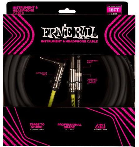 Ernie Ball Eb 6411 - Kabel Instrumentalno-Słuchawkowy - Opinie i ceny ...