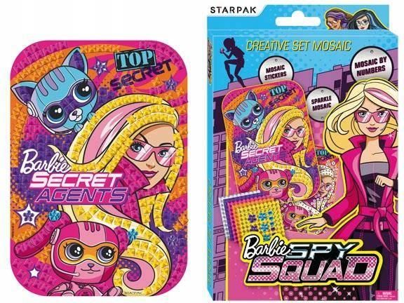 Zestaw kreatywny Mozaika BARBIE SPY SQUAD STARPAK - Ceny i opinie ...