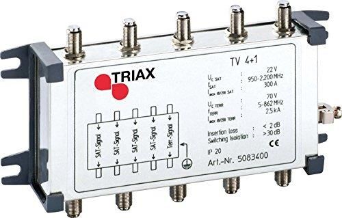 Triax Tv 4+1 Urządzenie Ochronne Koncentryczne - Opinie i ceny na Ceneo.pl
