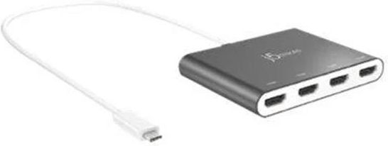 J5 Create Jca366 Usb-C To 4-Port Hdmi Multi-Monitor Adapter - Opinie i ...