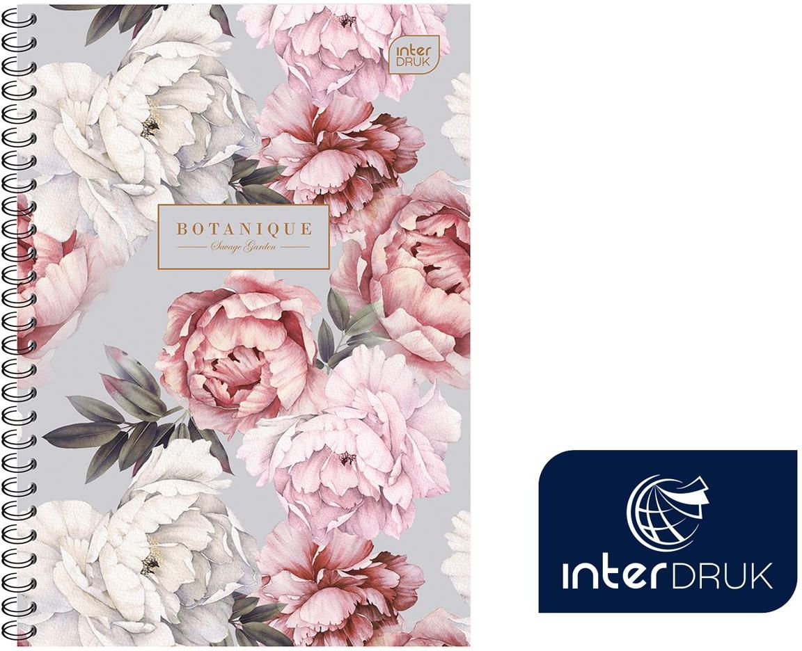 Interdruk Kołozeszyt B5 Kratka 160 Kart Kwiaty - Ceny i opinie - Ceneo.pl