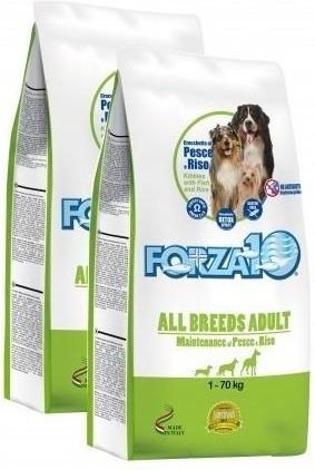 Karma Forza10 All Breeds Adult Maintenance Z Rybą I Ryżem Dla Psa 2X12,5Kg - Ceny i opinie ...