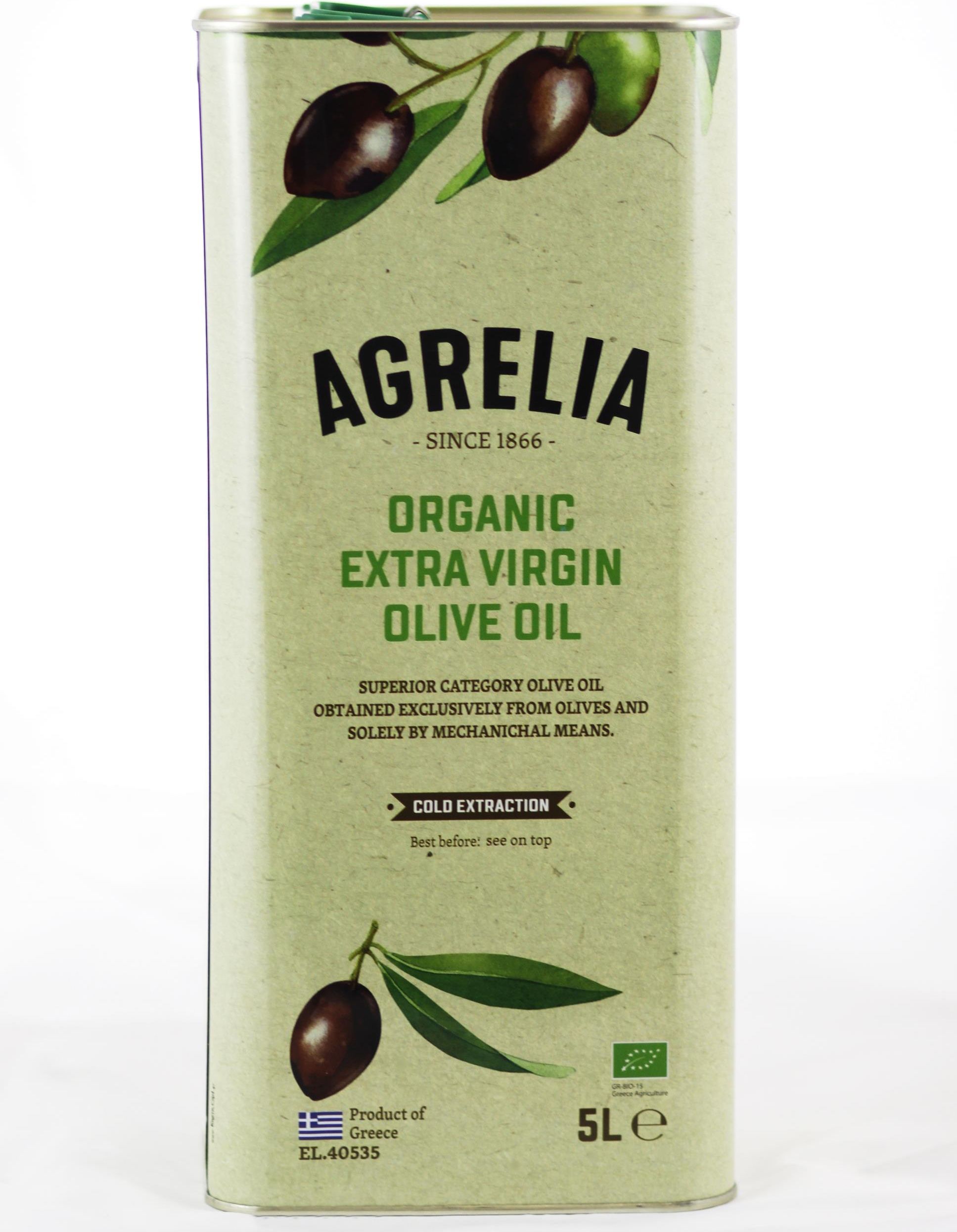 Cretan Mill Oliwa Z Oliwek Bio Extra Virgin Agrelia Organic 5L - Ceny i ...