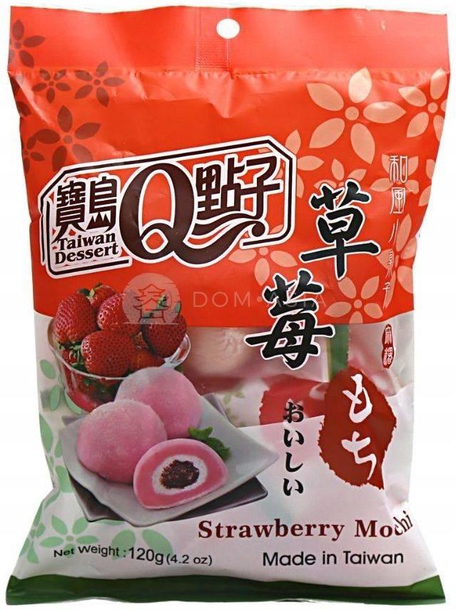 Domasia Mochi O Smaku Truskawek Taiwan Dessert 120g - Ceny i opinie ...