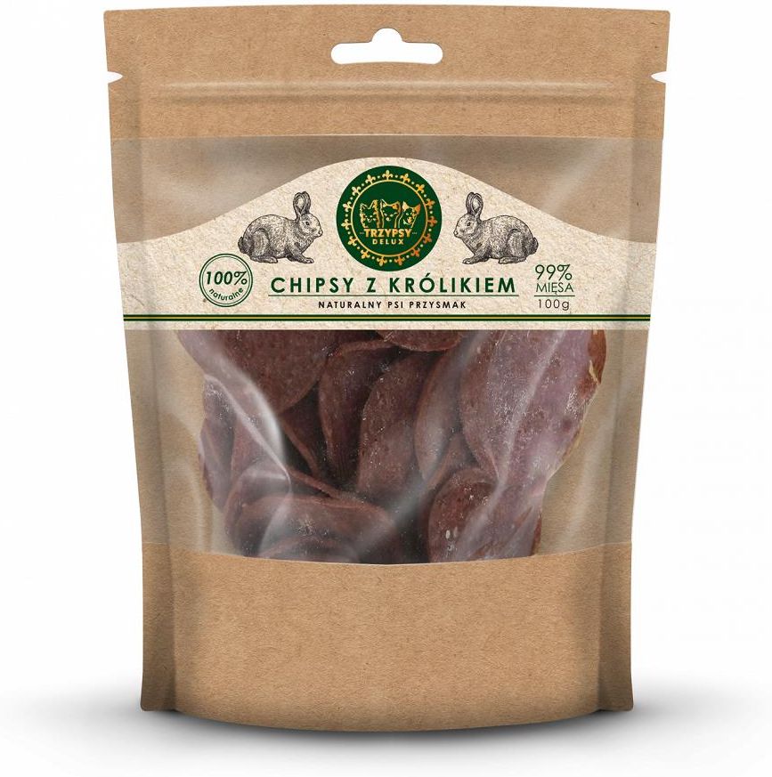 Karma Happy Snacky Naturalne Chipsy Z Królikiem Trzypsy 100G - Ceny i ...
