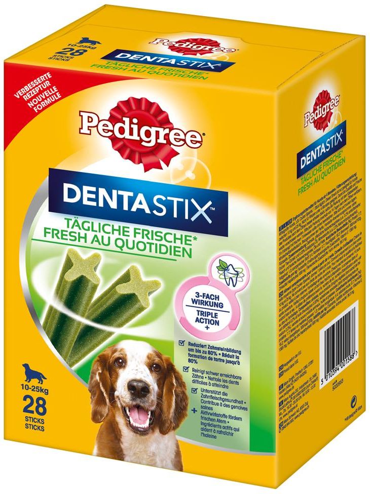 Karma Pedigree Dentastix Fresh Dla Średnich Psów 28szt. 720G - Ceny i ...