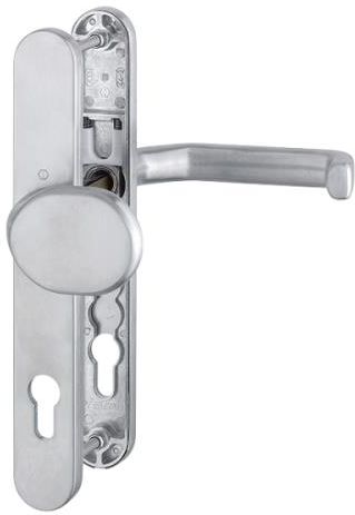 HOPPE Liverpool - Komplet pochwyt-klamka na szyldzie 36 mm, stal ...