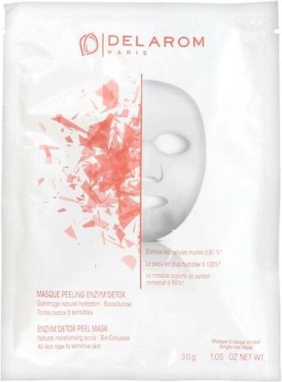 Maseczka Delarom Enzym'Detox Peel Mask Peelingująca Maska W Płachcie Do ...