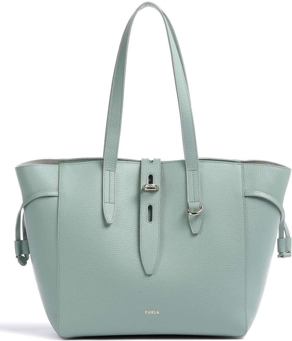 Furla Net Torba na zakupy mięta zielona - Ceny i opinie - Ceneo.pl