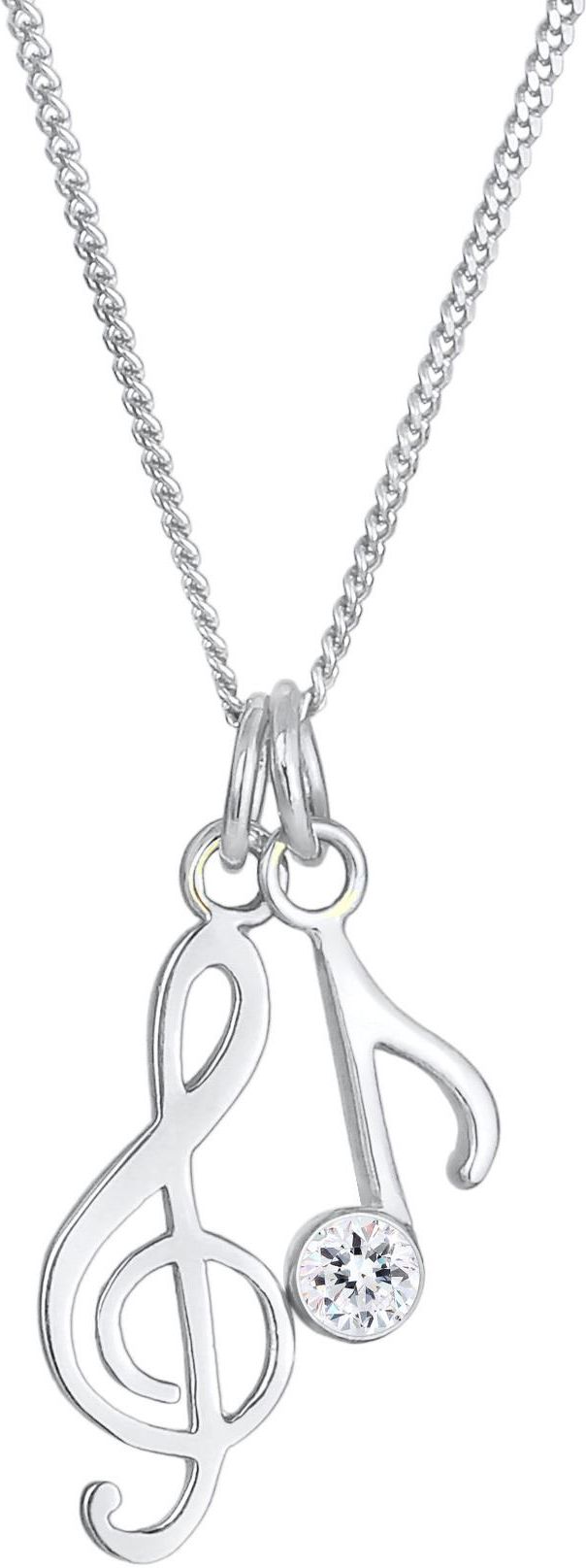 Elli Naszyjnik Ladies Treble Clef Pendant Music Symbol Filigree z ...