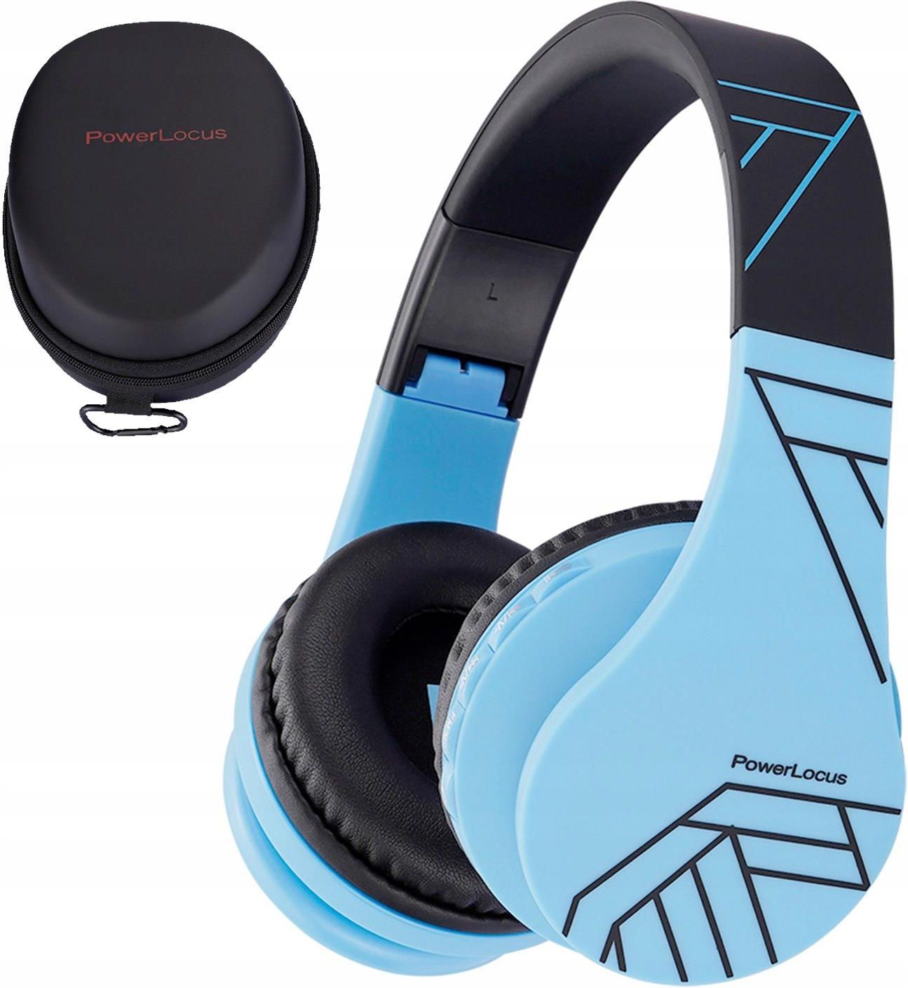 Słuchawki Powerlocus Bluetooth Wokółuszne P1Kids (P1CHILDRENBLUE ...