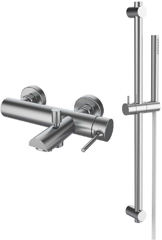 Zestaw prysznicowy Grb Mixers Time Inox 47226473 - Opinie i ceny na ...