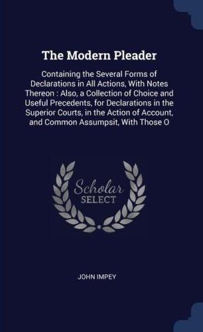 THE MODERN PLEADER: CONTAINING THE SEVER - Literatura obcojęzyczna ...