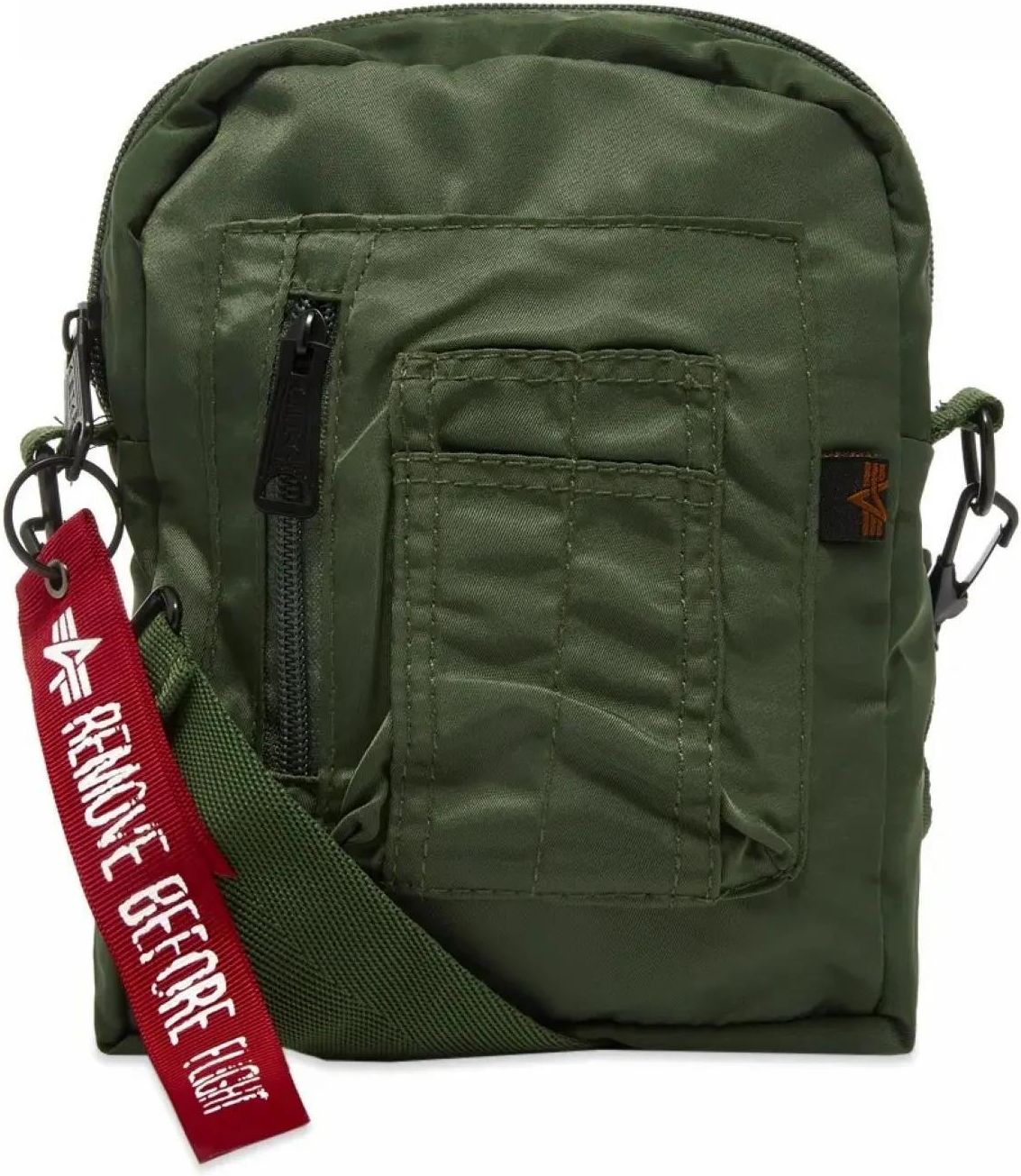 Saszetka sportowa Alpha Industries Crew Carry Bag 196924 01 - Zielona ...