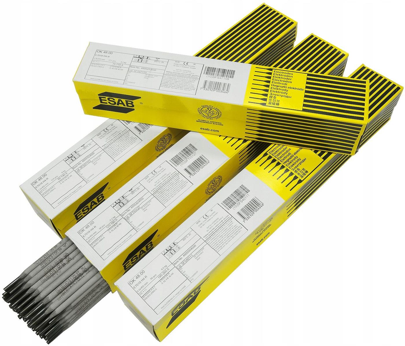 Esab Elektrody Zasadowe Ok.48.00 2,5x350 1Kg 480025 - Opinie i ceny na ...