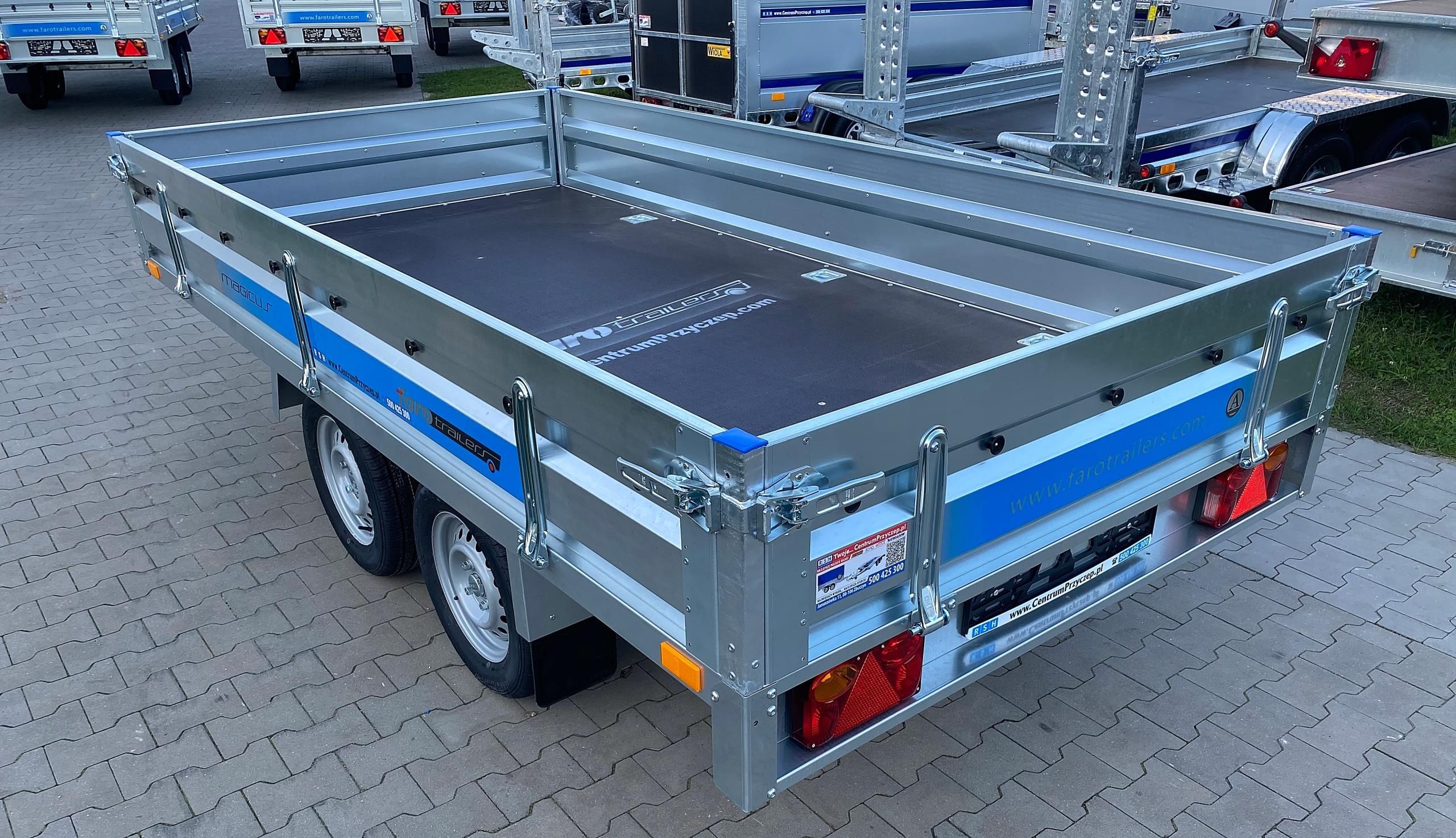 PRZYCZEPA TANDEM FARO MAGICUS 300x150cm DMC: 750KG - Opinie i ceny na ...