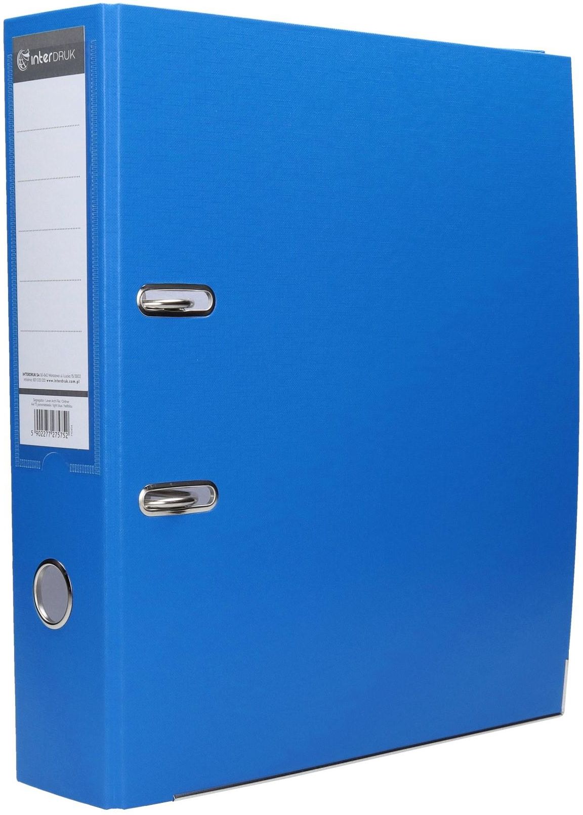 Segregator A4/75 Jasnoniebieski Interdruk - Ceny i opinie - Ceneo.pl