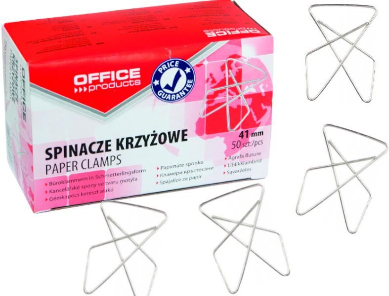 Spinacz Krzyżowy Office Products 41Mm 50Szt. - Ceny i opinie - Ceneo.pl