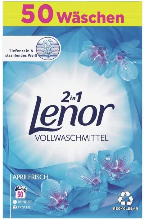 Lenor Aprilfrisch Proszek Do Prania 50 Prań - Opinie i atrakcyjne ceny ...
