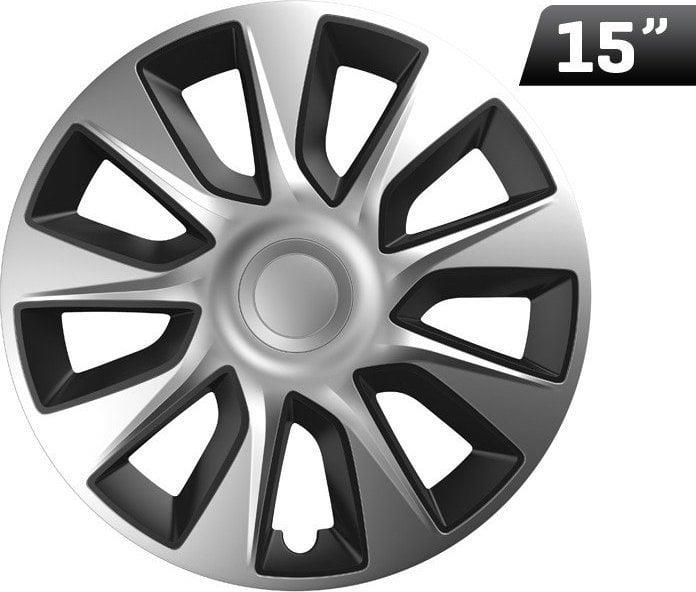 Versaco Stratos Silver Black 15 - Kołpaki - Opinie i ceny na Ceneo.pl