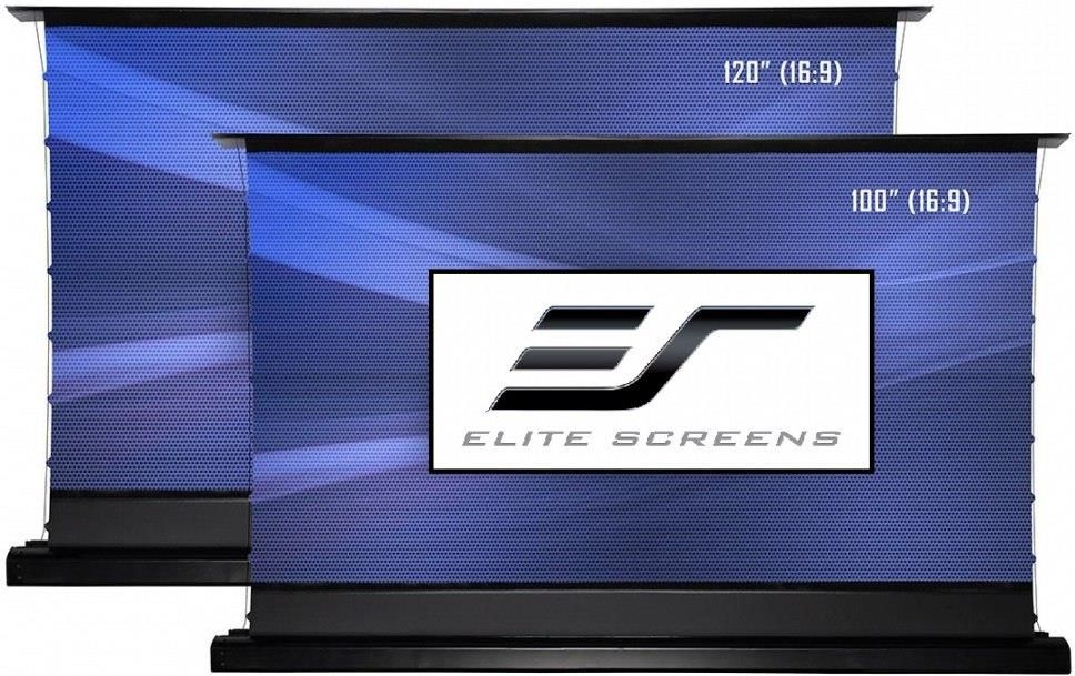 Ekran projekcyjny Elite Screens Ekran Kestrel Tab-Tension Floor-Up 2 ...