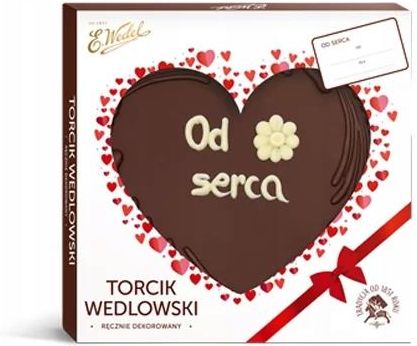 E. Wedel Torcik Wedlowski Walentynki 250g - Ceny i opinie - Ceneo.pl