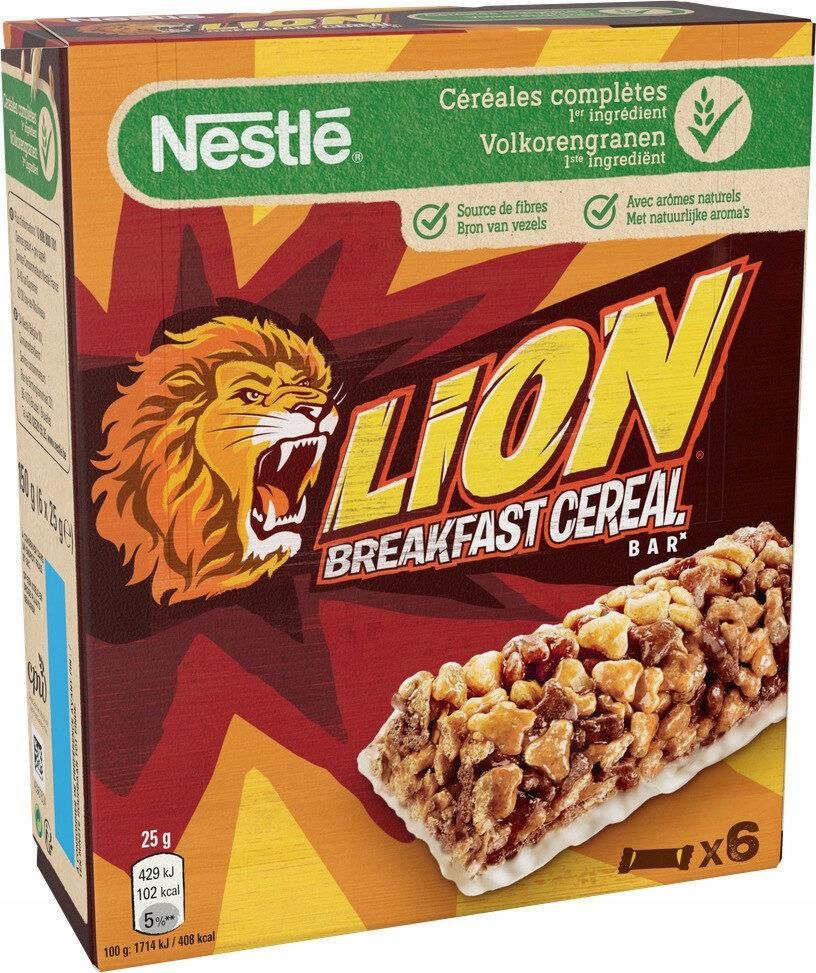 Nestle Lion Breakfast Cereal Baton 150g - Ceny i opinie - Ceneo.pl