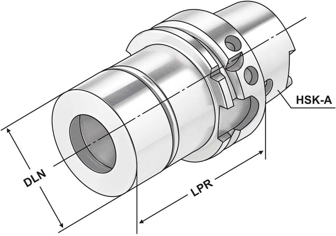 Kemmler Oprawka Narzędziowa Precyzyjna Hsk-A 63 Er32 (2-20Mm) A=125Mm ...