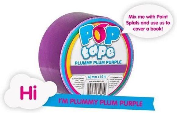 Pop Tape Purple Tape 48Mm X 10M (POT005) - Ceny i opinie - Ceneo.pl