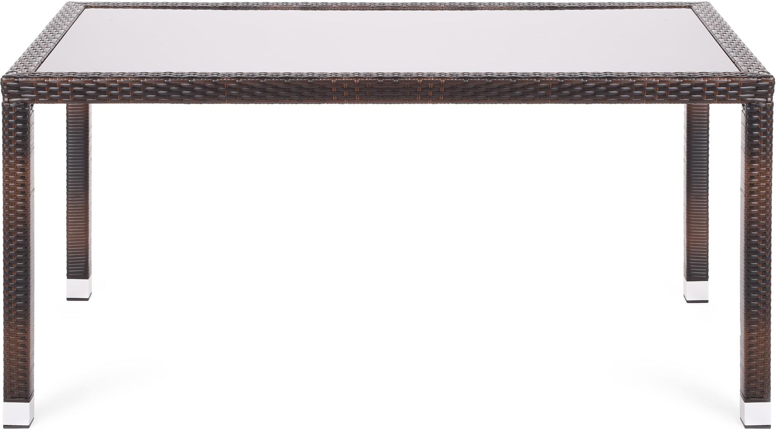 Stół ogrodowy Stół Ogrodowy Technorattanowy Doris Basic Brown - Ceny i ...