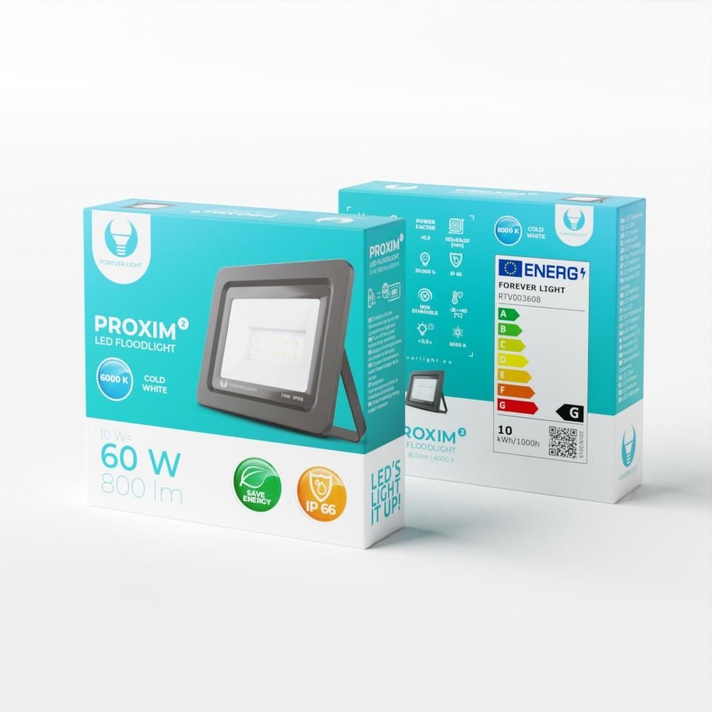 Naświetlacz Led Proxim Ii 10W , 6000K, Ip66 Forever - Ceny i opinie ...