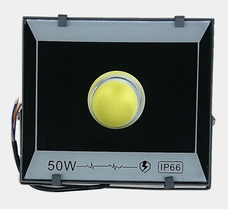 Halogen Led 50W mocny 5000lm zimny Cob 1 x 50W wodoodporny IP66 Halogen ...