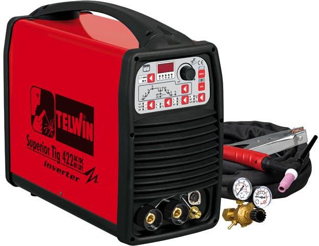 Spawarka Telwin inwerterowa TIG AC/DC SUPERIOR TIG 422 AC/DC-HF/LIFT + - Opinie i ceny na Ceneo.pl