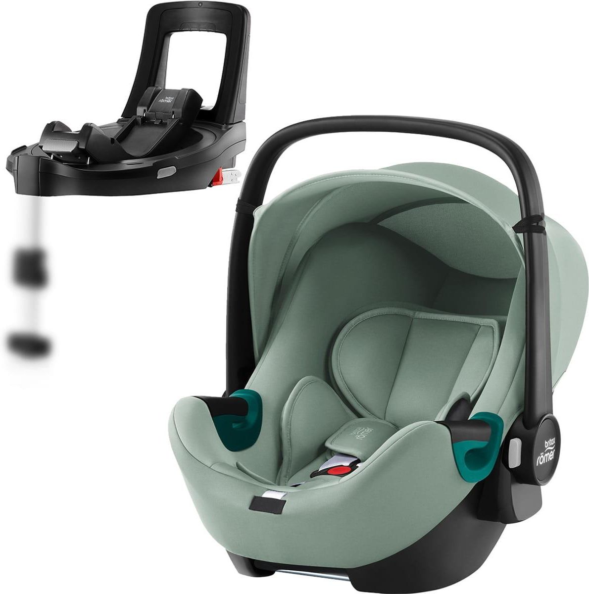 Fotelik Britax Romer Baby Safe 3 I Size Bazą Isofix ~0 13Kg Jade Green ...