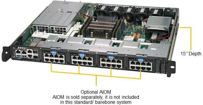Serwer Supermicro 1019D-16C-Frn5Tp - 2.2 Ghz D-2183It Ddr4-Sdram 400 W ...
